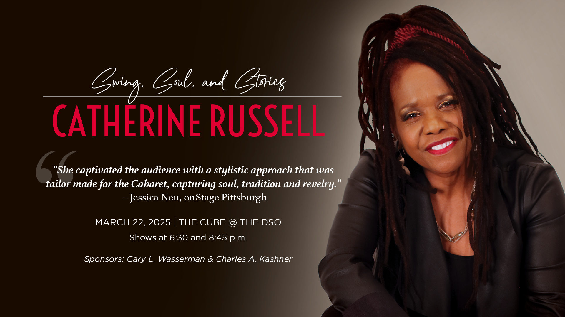 Catherine Russell: Swing, Soul, and Stories | 20250322 | 20:45:00