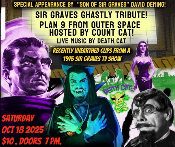 Plan 9 from Outer Space (Sir Graves Ghastly Tribute Event) at the ...